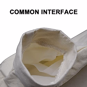 LIZEWEI Universal Leaf Vacuum Blower Bag/Bottom Debris Dump Bag Large Capacity Replacement Collection Bag with Zippered, Used with Various Brands of blowers/vacs with The 3.5 inch Opening