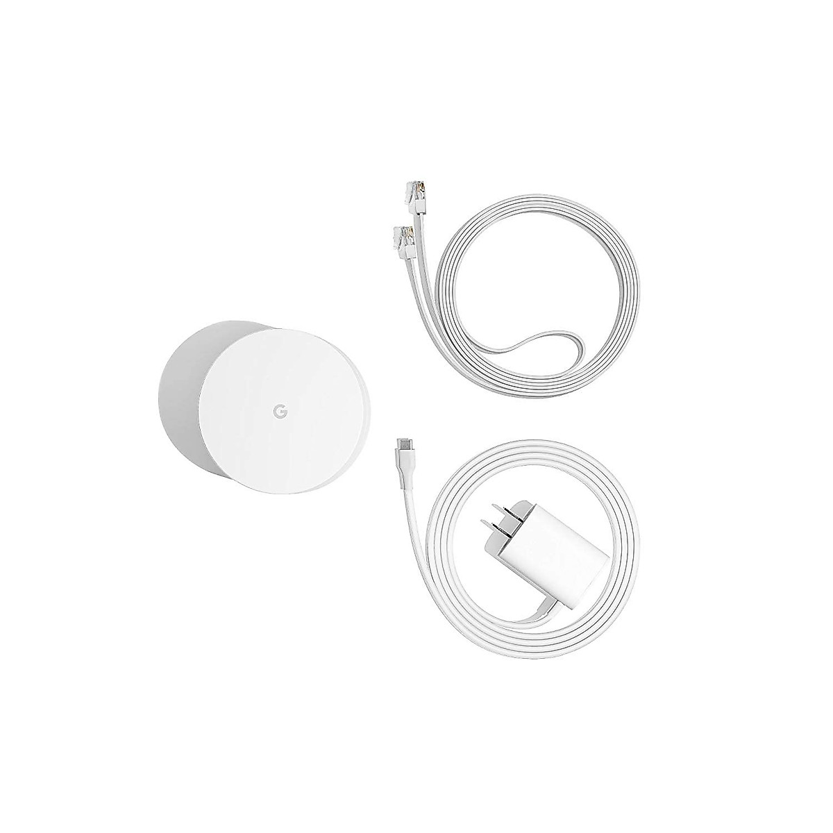 Google WiFi system, 3-Pack - Router Replacement for Whole Home Coverage (NLS-1304-25),White
