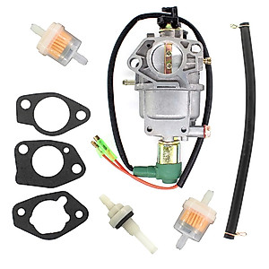 USPEEDA Carburetor Fuel Line Filter Gasket For Harbor Freight Chicago Electric 98838 98839 13HP 6500 W Generator