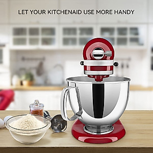 YISH Speed Control Knob Replacement Part, Lock Lever Attachment Knob for KitchenAid Bowl-Lift Stand Mixer & Tilt-Head Stand Mixer (Y742FG)