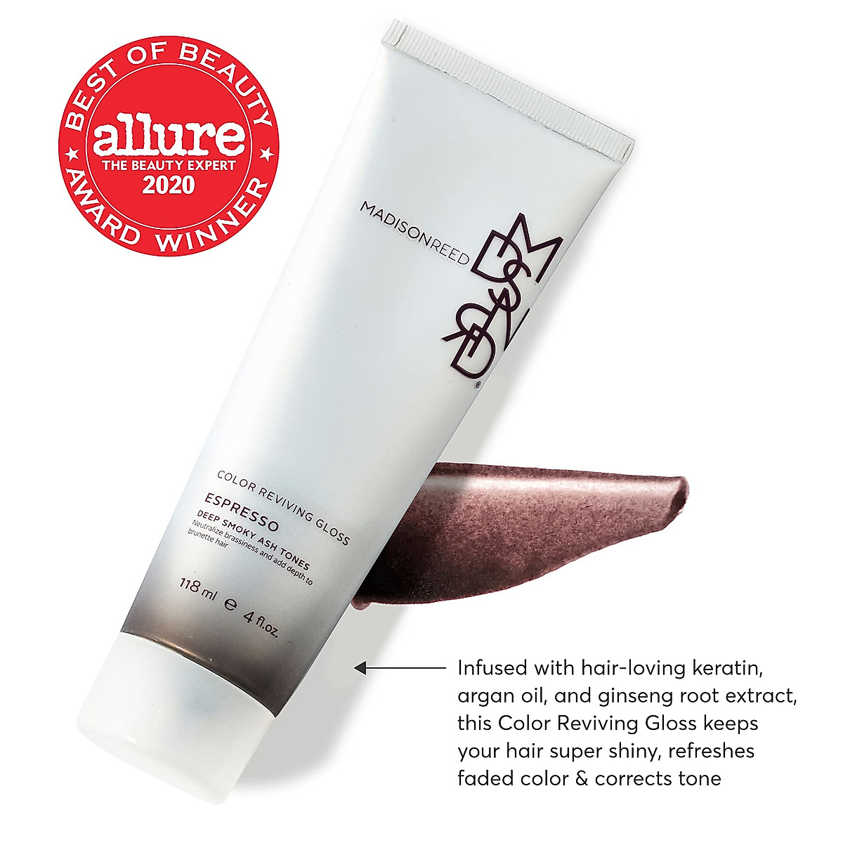 Madison Reed Ultimate Hair Color Trio - Brunette, Color & Maintain with Radiant Hair Color Kit in Ravenna Brown 3.5NNN, Color Reviving Gloss & Color Therapy Color Depositing Hair Mask