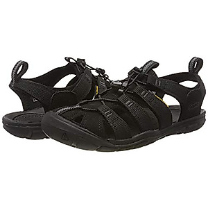 KEEN Women's Clearwater CNX Sandal, Black, 8.5