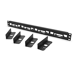 MyElectronics Raspberry Pi Rack Mount for 1-4 Raspberry Pi + 4 ‘snap-Off’ Blank Covers