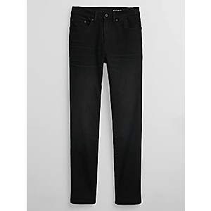 GAP Mens Soft High Stretch Skinny Fit Jeans, Washed Black, 36W x 32L US