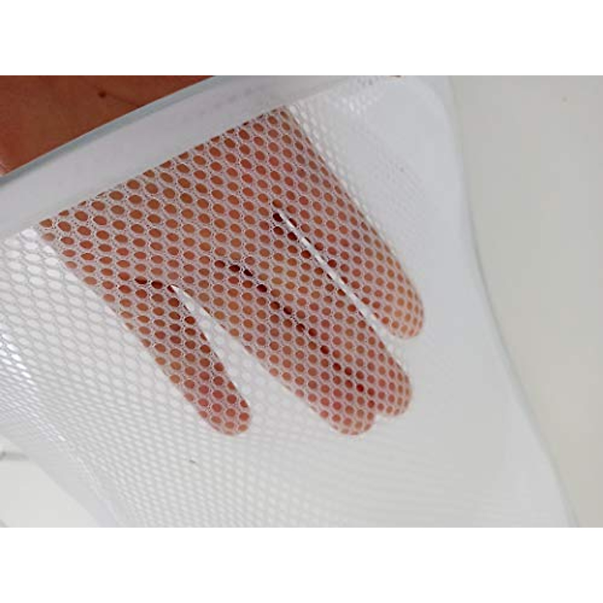 Heng happy Small Mesh Hanging Laundry Hamper Basket,Over-The-Door Mesh Hamper, Wall Dirty Clothes basket