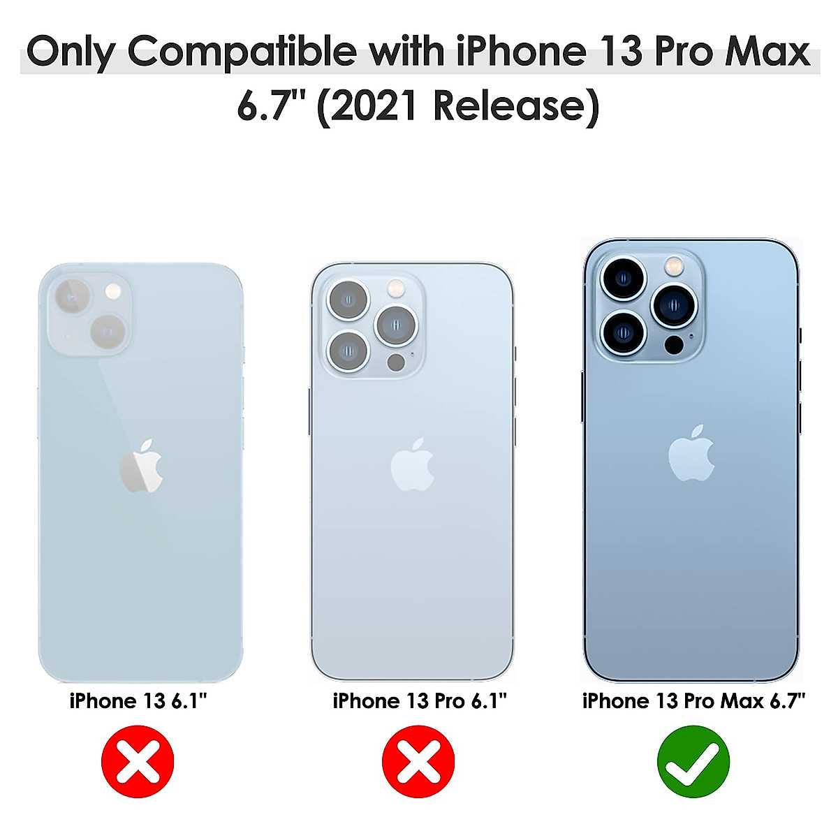 LOHASIC for iPhone 13 Pro Max Case, Slim Luxury PU Leather Non-Slip Grip Rugged Bumper Shockproof Full Body Protective Cover Phone Cases for iPhone 13 Pro Max 6.7" (2021) - Vintage Brown