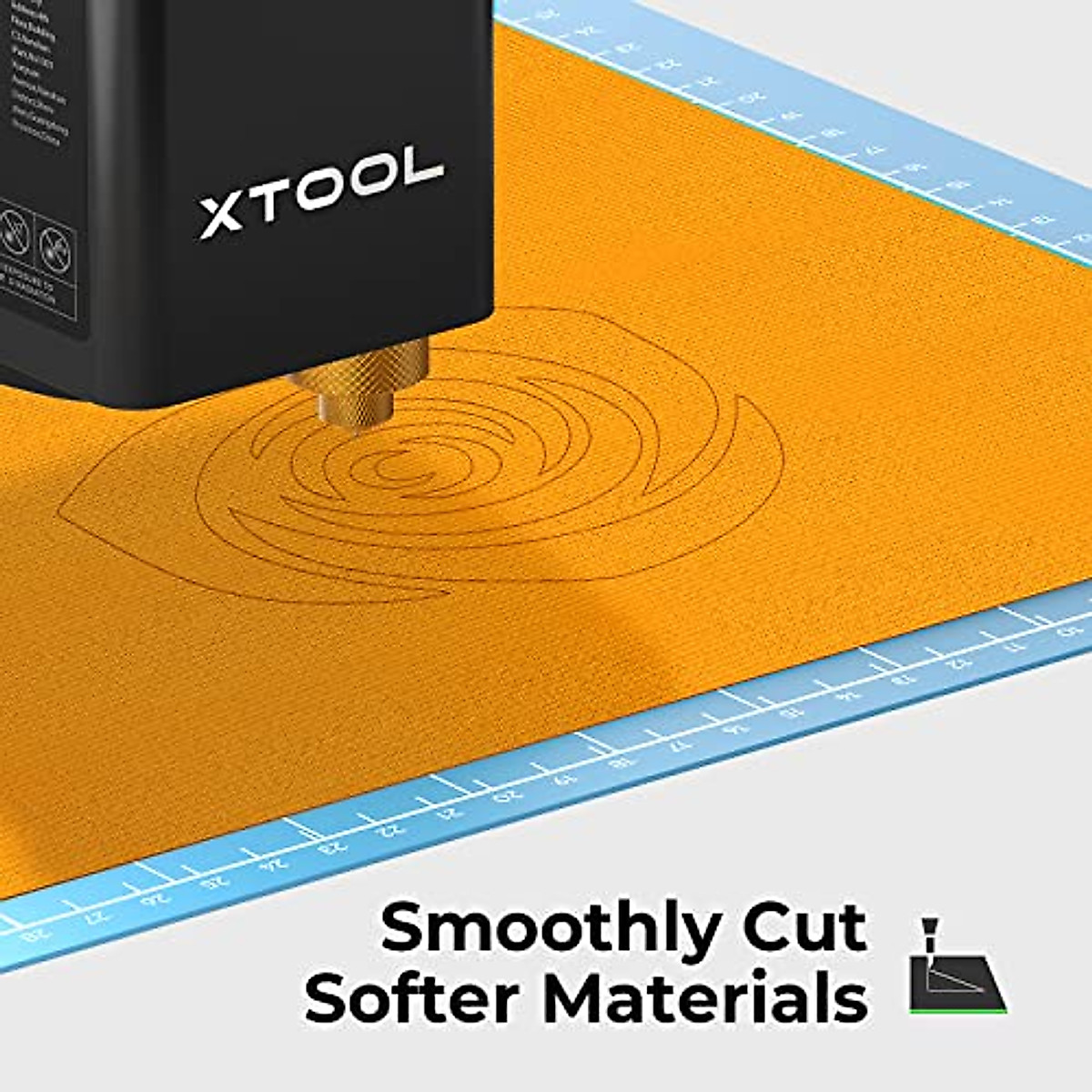 xTool M1 10w Compact 3-in-1 Laser Engraver & Cutting Machine with Rotary & Material Box, Higher Accuracy & Smarter 16MP Auto-Focus, Create Christmas DIY Wood/Metal/Paper/Acrylic/Iron-on/Vinyl