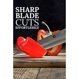 KarvePro Sharp, High Carbon Stainless Steel, Chef’s Knife-Professional 8 inch, Multipurpose Kitchen Knife