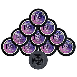 DC Crafts Nation Skin Can Cover Iron Cross with 10 Cans Jake's Mint Chew Sour Grape Pouches