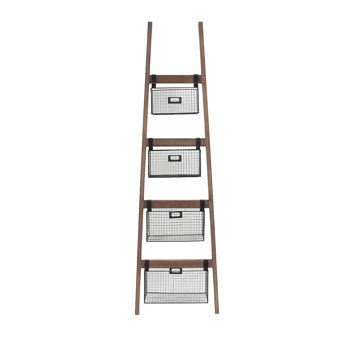 Wald Imports 4408 Wall Ladder, Bookcase, Brown