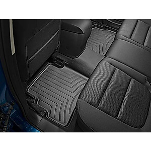 WeatherTech Custom Fit FloorLiners for Mazda CX-5-2nd Row (444192), Black