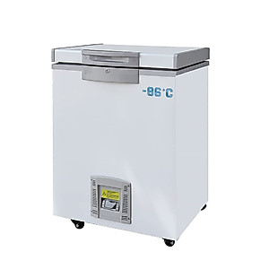 -86°C Ultra-Low Temperature Freezer 28L Lab Cryogenic Freezer -123 °F Samples Flash Freezer for Laboratory Samples Storage (28L)