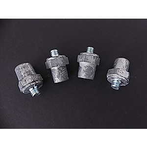 Side Terminal Charging Posts GM Solid Lead 3/8-16 Thread Includes 2 Positive Posts 2 Negative Posts TECH TEAM