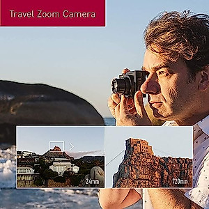 Panasonic Lumix DC-ZS80 Digital Camera (Silver) with Advanced Accessories and Travel Bundle | DC-ZS80DK | panasonic lumix zs80