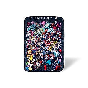 Chibi Characters Fleece Throw Blanket | 45 x 60| Destiny Collector’s Edition