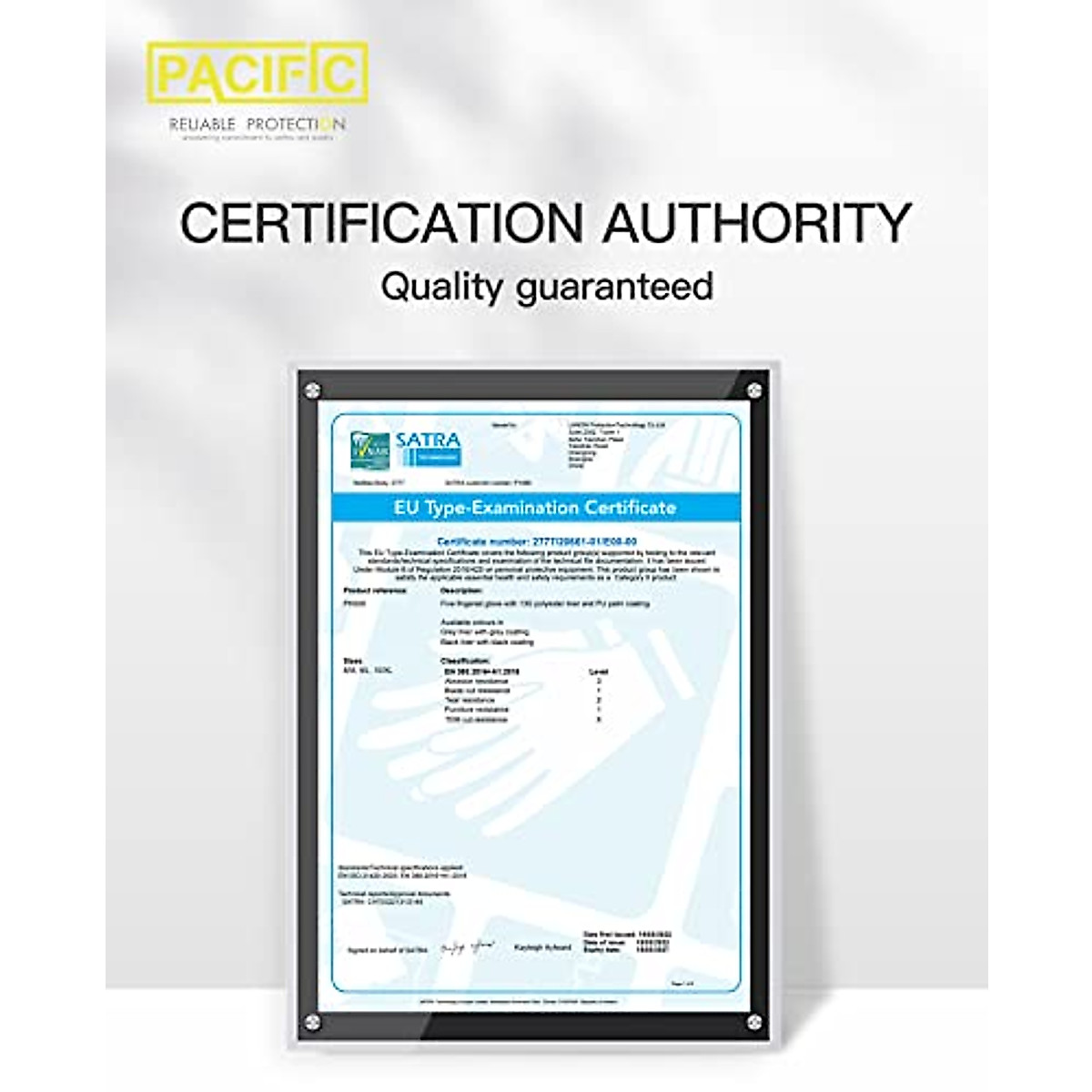 PACIFIC PPE Work Gloves for Men and Women, Touchscreen Working Gloves, 12 Pairs Bulk Pack Mechanic Gloves, PU Coated, Mens Gardening Gloves, Lightweight, Grey, Large