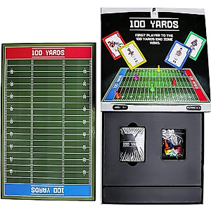 100 Yards Football Board Game | 2 to 6 Players | School, Birthday for Kids | Classroom and Family Games | Ages 6+ | 2nd Edition (Classic)