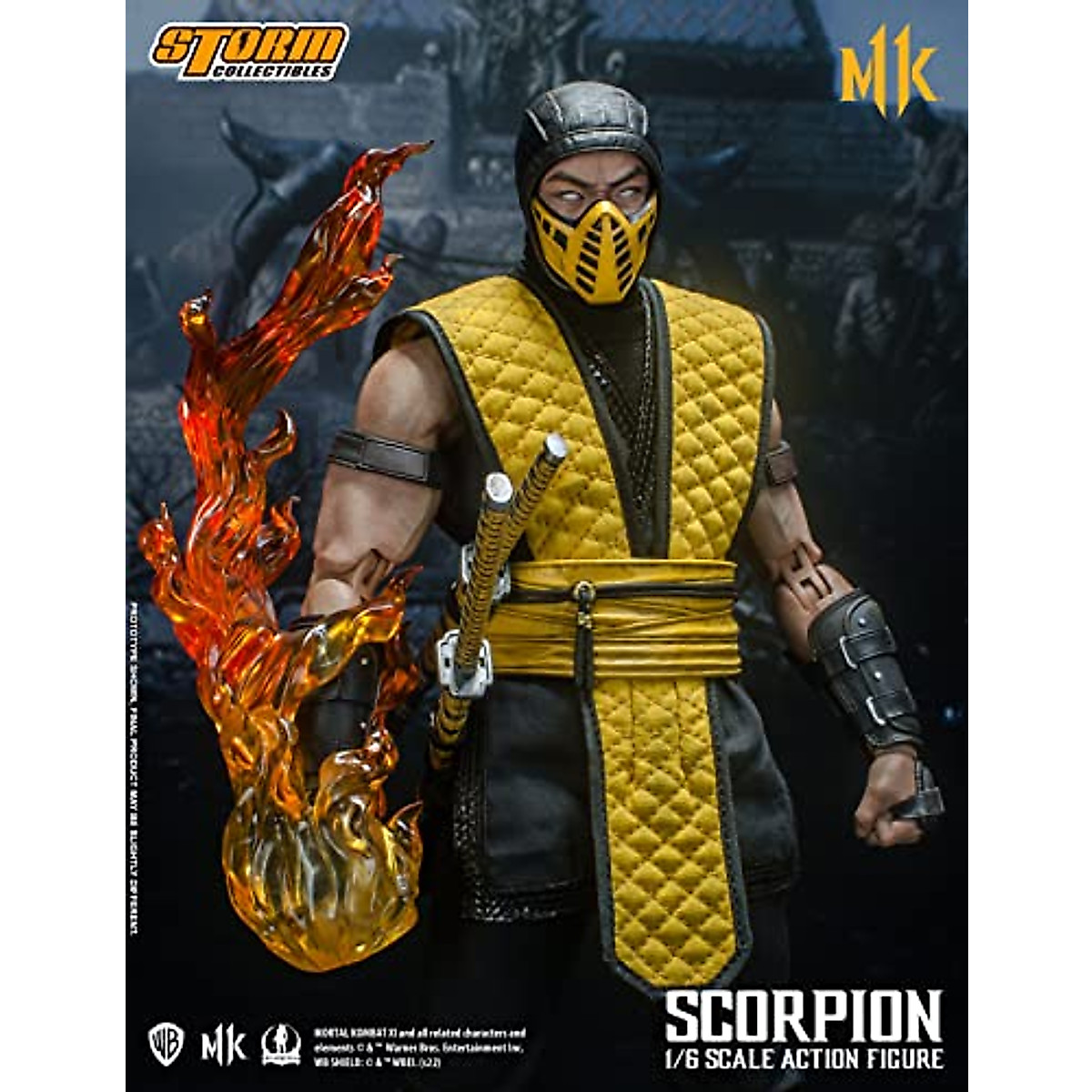 Storm Collectibles - Mortal Kombat 11 - Scorpion Klassic 1/6 Scale Action Figure
