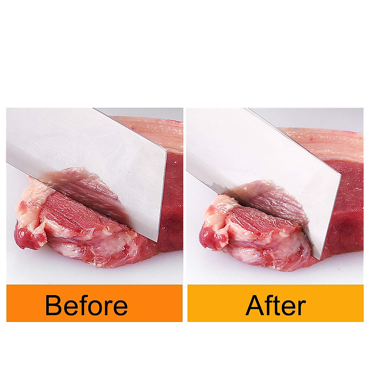 QYQOQU Kitchen Knife Sharpener and Scissor Sharpeners, 4-in-1 Hunting Outdoor Knife Sharpener, Safely Sharpen Knives with Diamond, Ceramic,Tungsten for Knife and Scissors Black