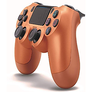 DualShock 4 Wireless Controller for PlayStation 4 - Copper (Renewed)