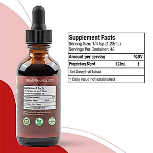 Cherry Force - Advanced Tart Cherry Extract - Real Tart Cherries - Rich in Phytonutrients - Liquid Extract for Better Absorption
