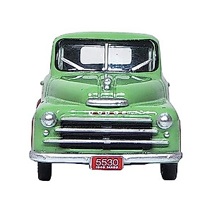 1948 B-1B Pickup Truck Green Dan's Service Garage 1/87 (HO) Scale Diecast Model Car by Oxford Diecast 87DP48003