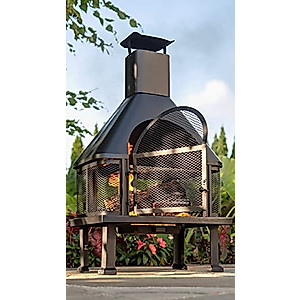 Endless Summer, Wood Burning Outdoor Fire House