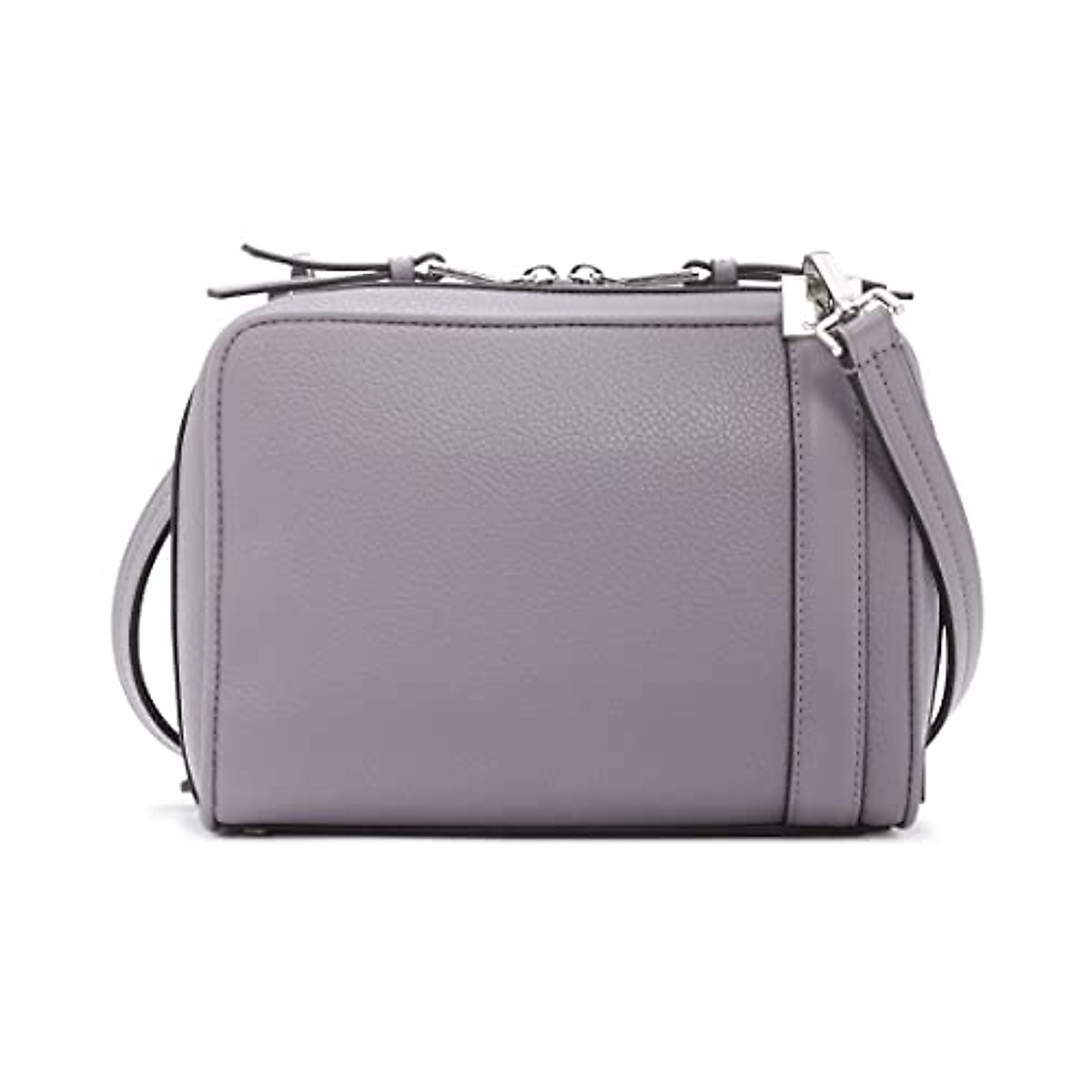 Calvin Klein Collette Top Zip Crossbody, Grey Ridge
