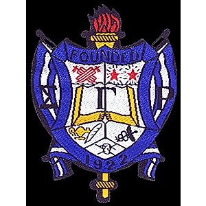 Sigma Gamma Rho Shield Cotton Emblem Patch 3"