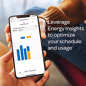 Mysa Smart Thermostat for Mini-Split Heat Pumps and AC | for Ductless Heat Pumps, Window Units or Portable Air Conditioners, Control Remotely with Smartphone or Tablet, Energy Saving, Easy Setup