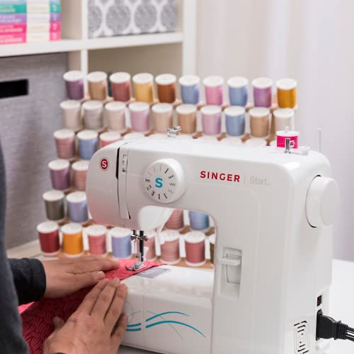 SINGER | Start 1304 Sewing Machine with 6 Built-in Stitches, Free Arm Sewing Machine - Best Sewing Machine for Beginners