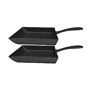 HAWOK Japanese Omelette Pan Cast Iron Rectangle Egg Pan tomagoyaki pan rolled eggs pre-seasoned