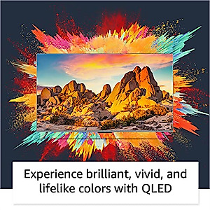 Amazon Fire TV 65" Omni QLED Series 4K UHD smart TV, Dolby Vision IQ, local dimming, hands-free with Alexa