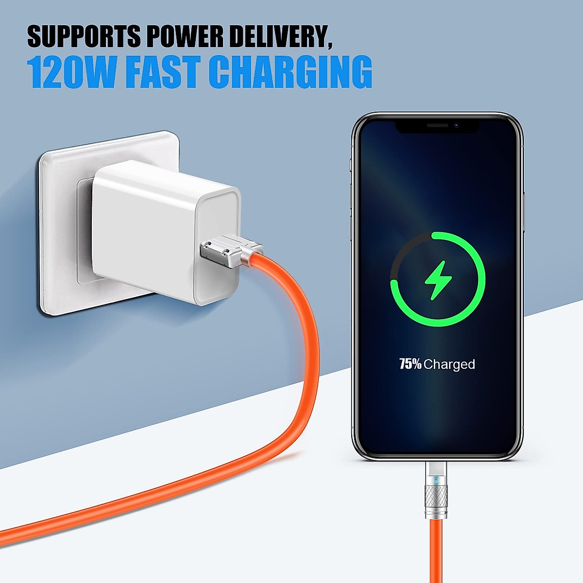 XNMOA USB Charging Cord Compatibility with iPhone 14 13 12 11 Pro Max Xr Xs X 8 7 iPad,6A Fast Charging Cable,6FT Charger Cord for iPhone,USB Cable Fast Charging Cord with High Speed Data Sync Charge