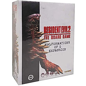 Resident Evil 2 Board Game Bundle with Survival Horror, Malformations of G B-Files, and Retro Expansion (3 Items)