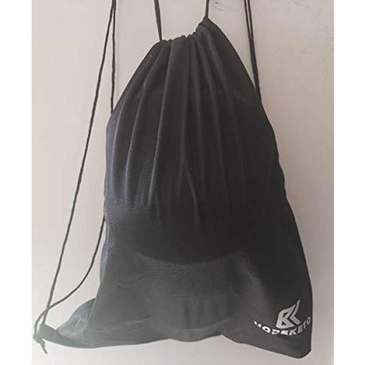 UOBEKETO Welding Helmet Mask Hood Storage Carrying Bag Drawstring Backpack with Drawstring Locking for Welding Motorcycle Bicycle Ski Equestrian Helmet (45x40cm)