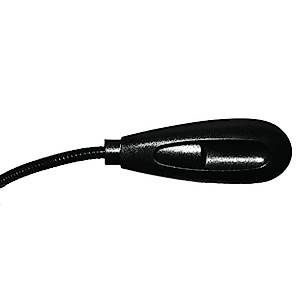 i2 Gear USB Reading Lamp with 2 LED Lights and Flexible Gooseneck - 2 Brightness Settings and On/Off Switch for Notebook Laptop, Desktop, PC and MAC Computer Keyboard (Black)
