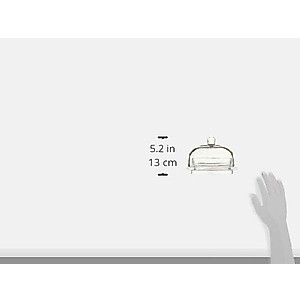 Abbott Collection 27-CONTINENTAL Large Rectangle Covered Butter Dish, 7" L