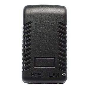 JacobsParts 12V 2A 24W 802.3af Passive PoE Injector Power Over Ethernet Adapter for IP Cameras Phones WLAN AP