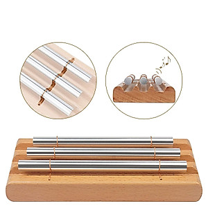 Meditation Trio Chime SUNYIN Classroom Teacher Chime,Meditation Chime,Yoga Chime,Mindfulness Three Tone Hand Chime