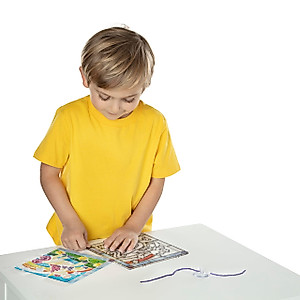 Melissa & Doug Stained Glass Made Easy Craft Kit - Unicorn - Kids Sticker Stained Glass Craft Kit; Unicorn Crafts For Kids Ages 5+