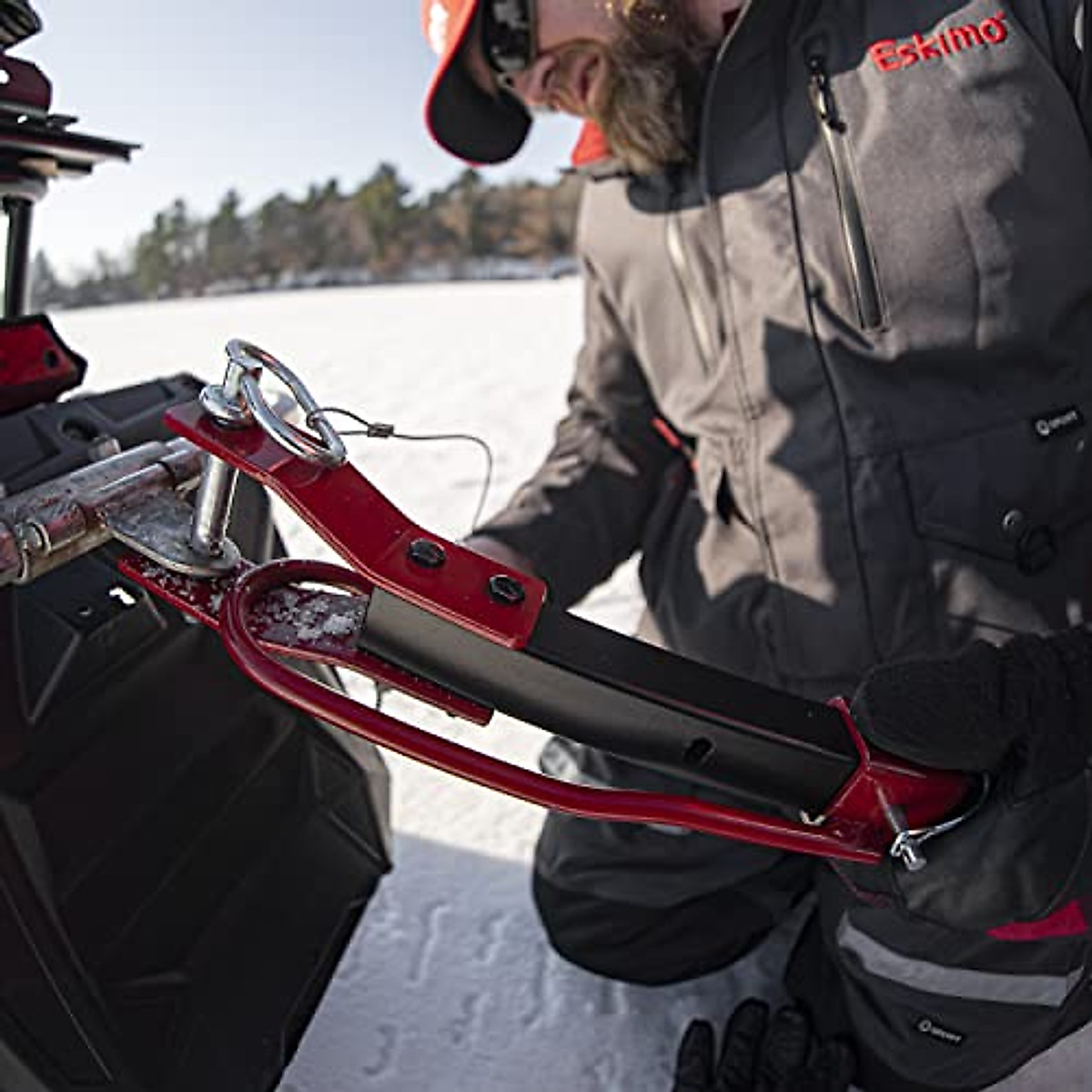 Eskimo EZ-Stow Pivoting Tow Hitch