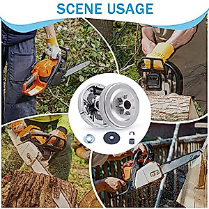 Adefol MS261 MS271 MS291 Precision Design Clutch Drum (.325" 7 Teeth) with Clutch Assembly kit for Stihl MS261 MS271 MS291 Chainsaw Replacement Part for 1121 160 2051 1141 640 2001