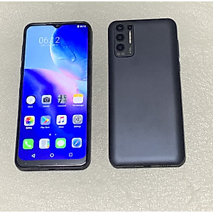 ZSDDZZY 6.52 inch Screen，Hot12play，Android smartphone ，Dual SIM card，1GB RAM 16GB ROM，Only supports Dual SIM card frequency band of 3GWCDMA ：850/1700/2100MHZ，Unlocked cell phone(black3