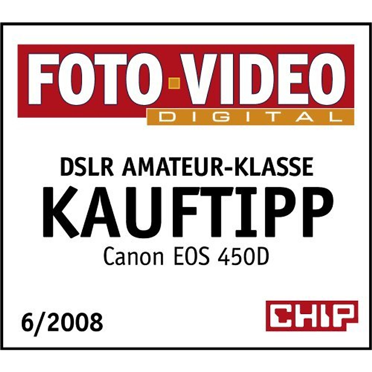 Canon EOS 450D 450-D 450 D DSLR Camera (Body without Lens)