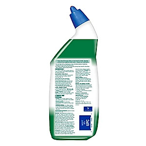 Lysol Toilet Bowl Cleaner W. Bleach, 48oz (2x24oz), 10X Cleaning Power