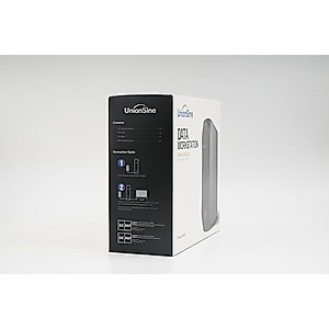 UnionSine Desktop External Hard Drive 16TB USB3.2Gen2 Type-C 3.5" HDD Storage Compatible for PC, Mac, TV, Desktop, Laptop(Black) HD3510