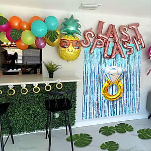 LaVenty Rose Gold Last Splash Bachelorette Party Decorations Mermaid Bridal Shower Decorations Pool Hawaiian Luau Beach Bachelorette Decorations Tropical Bridal Shower