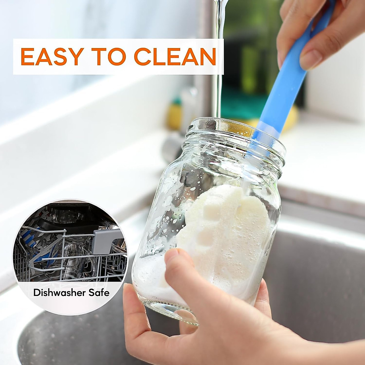 Mcupper 20 Pack 12 oz Mason Jars with Lids and Bands, Regular Mouth Glass Canning Jars with Labels and Brusher for Storage, Canning & Preserving, Dishwasher & Microwave Safe