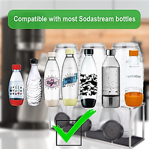 KXOYJAD Bottle Drying Rack for SodaStream Crystal/Terra/Fizzi/Jet Bottles